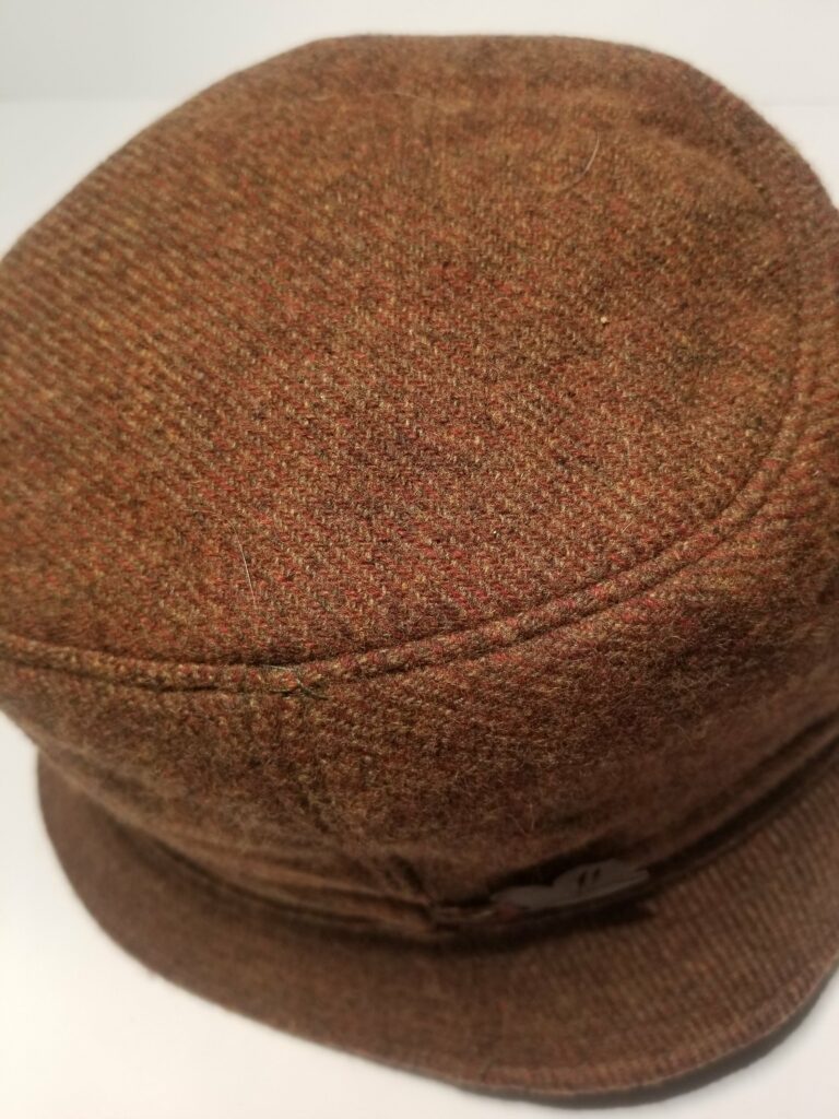 Donegal Tweed Men’s Hat – 100% Irish Wool - Irish Gift Products
